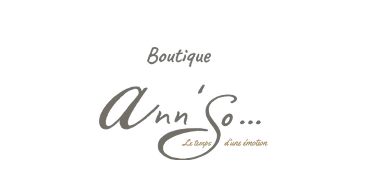 Boutique Ann'So – Boutique Ann'So